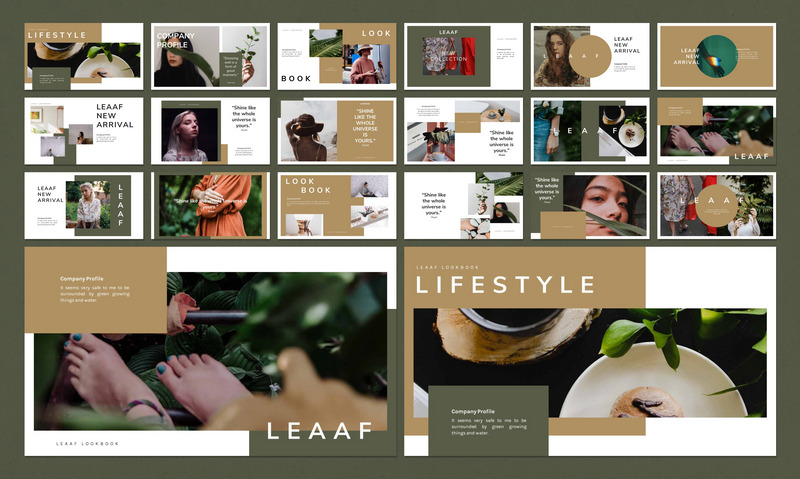 LEAAF - Keynote template #93189 - TemplateMonster