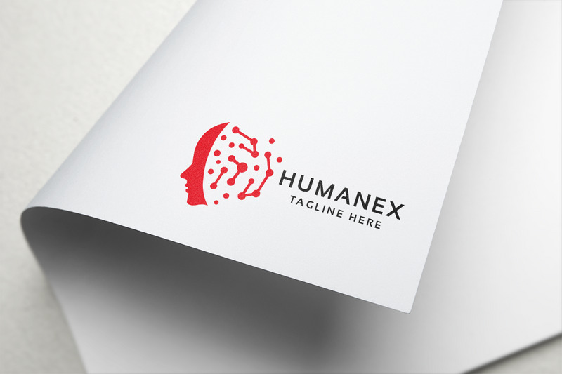 Humanex Logo Template #122070 - TemplateMonster