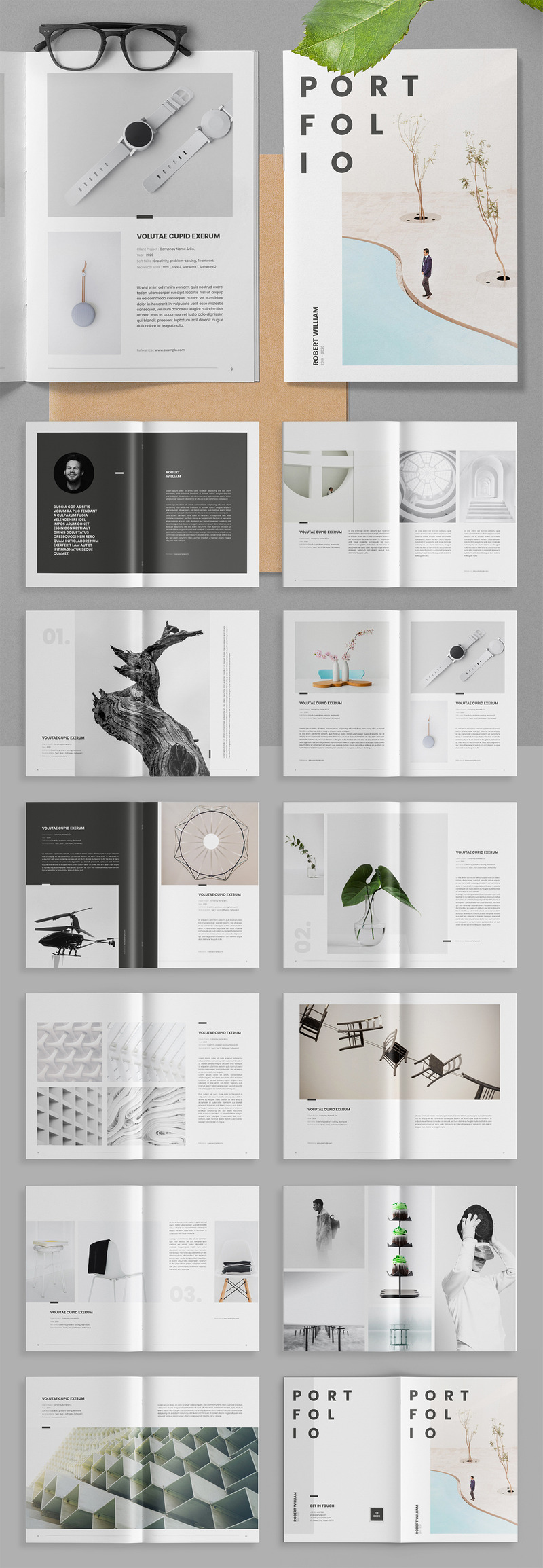 Portfolio Template Creative - Corporate Identity Template