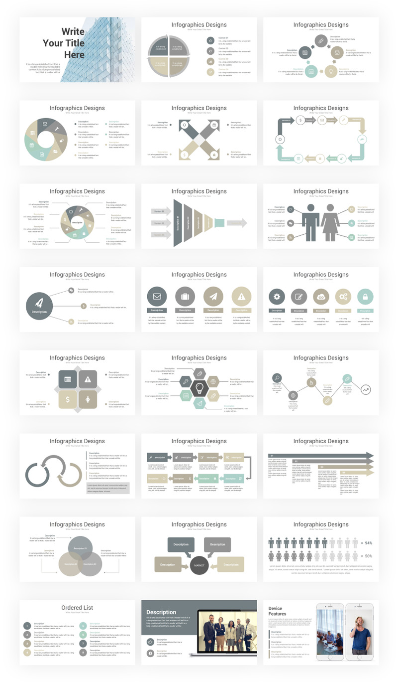 Premium Pack PowerPoint template #89803 - TemplateMonster