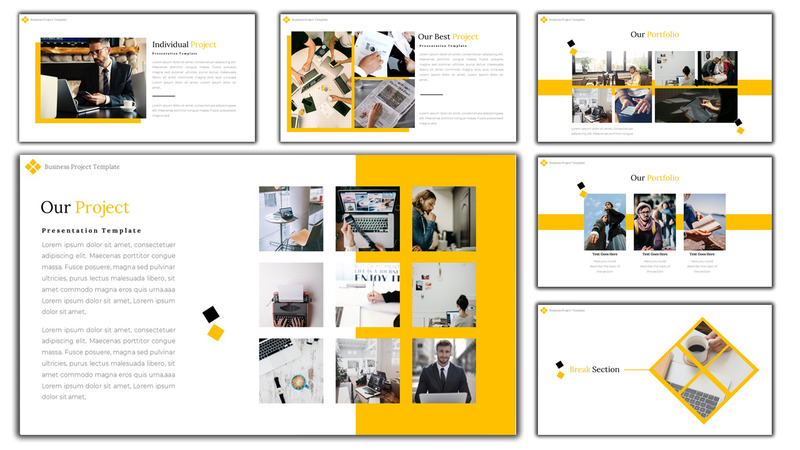 Business Project - Creative Business Google Slides