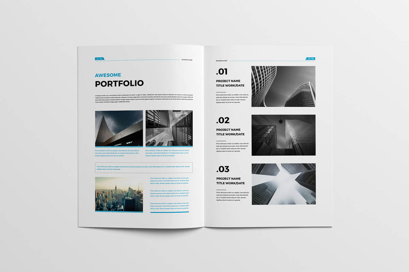 Company Profile Brochure - Corporate Identity Template