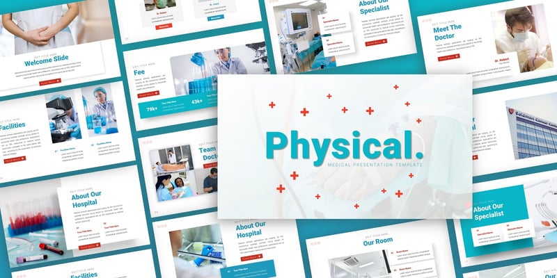 Physical Medical Presentation PowerPoint template