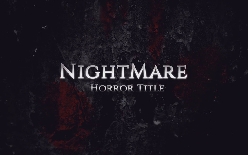 Nightmare After Effects Template #120419 - TemplateMonster