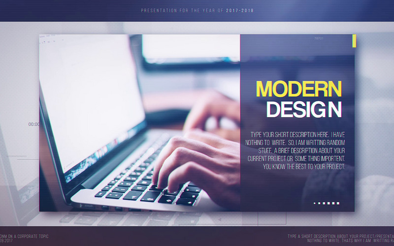 Minimal Corporate After Effects Template - TemplateMonster