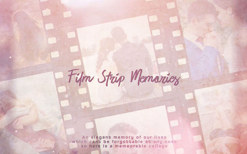 Flim Strip Memories After Effects Template - TemplateMonster