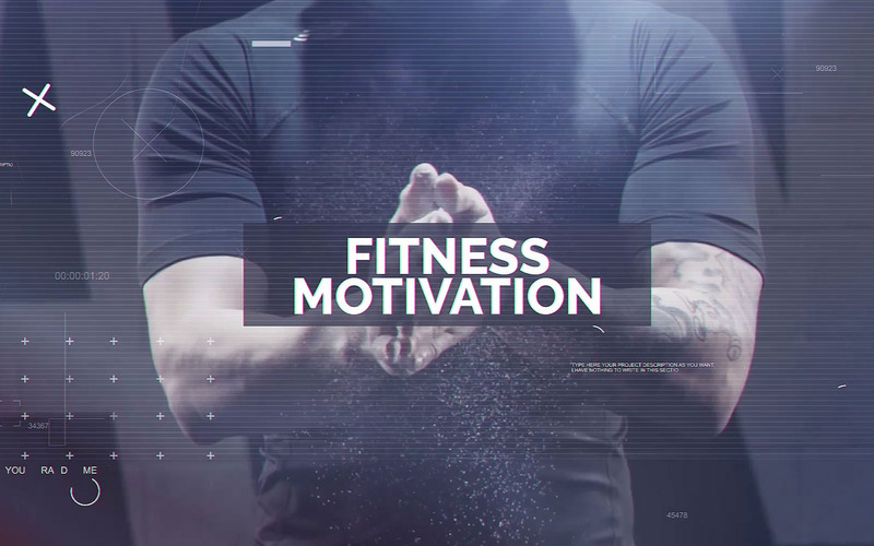 Fitness Motivation After Effects Template - TemplateMonster
