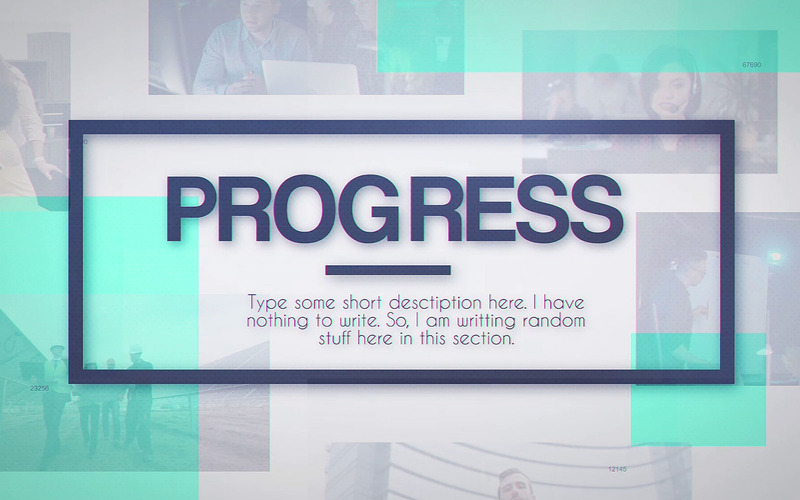 Progress After Effects Template #120584 - TemplateMonster