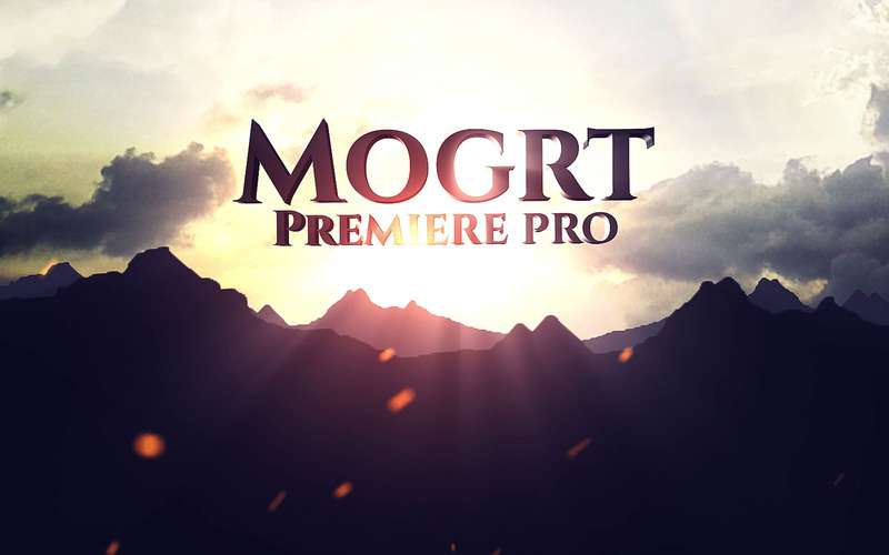 Mountain title Motion Graphics Template - TemplateMonster