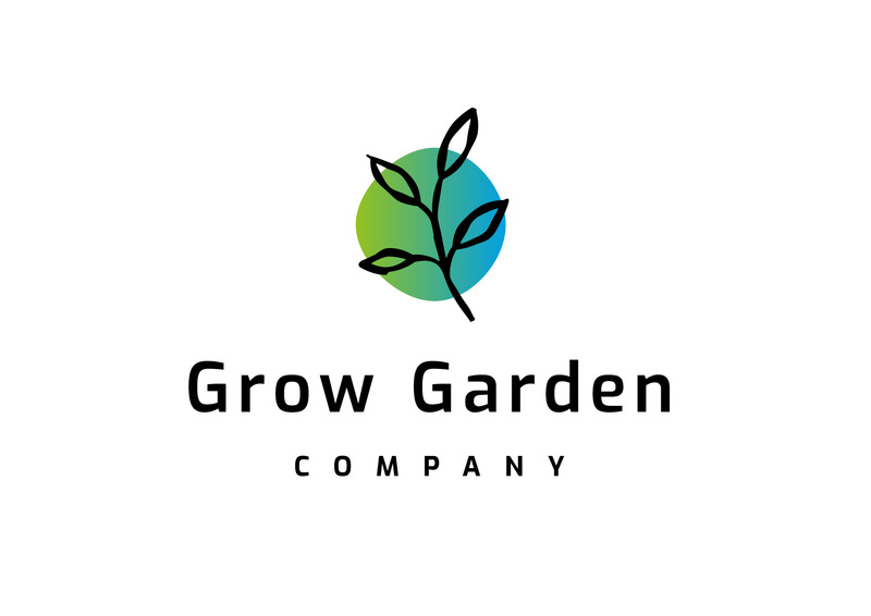 Plantilla de logotipo de Grow Garden - TemplateMonster