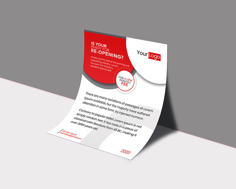 Flyer Design - Corporate Identity Template - TemplateMonster