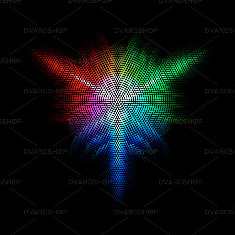 Dots Digital Form - Vector Image #119713 - TemplateMonster