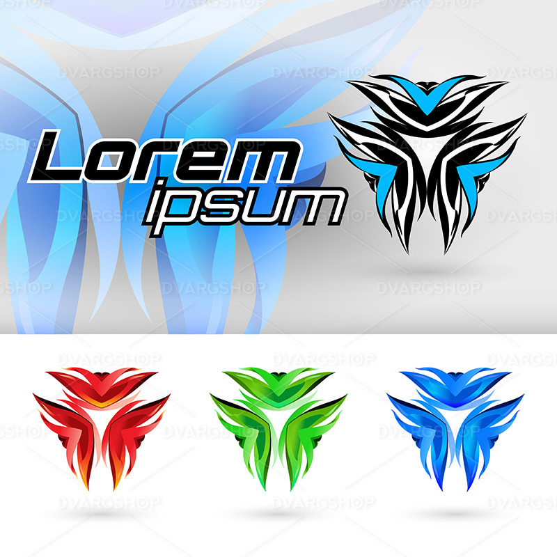 Prvek abstraktní šablony nebo logotyp - vektorový obrázek