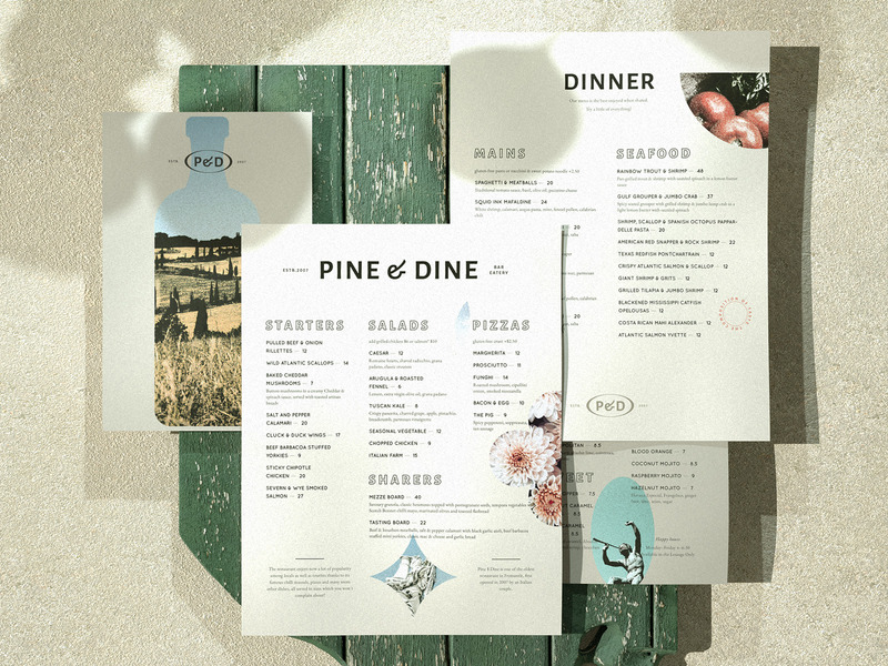 Elegant Restaurant Menu - Corporate Identity Template
