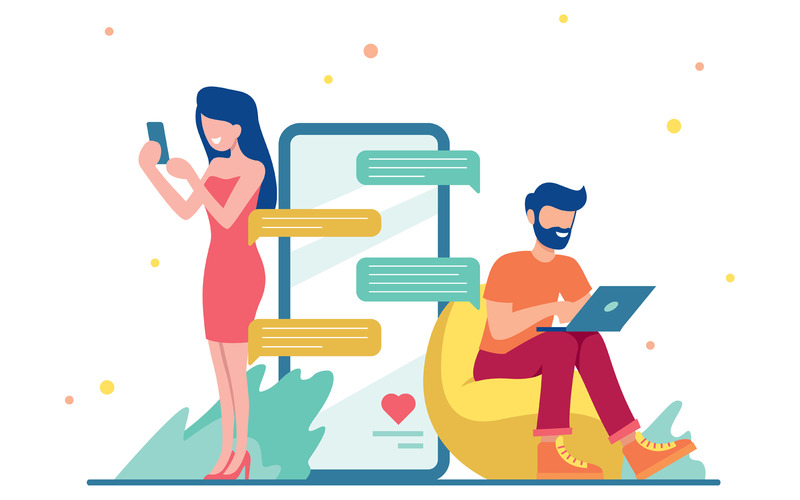 Relationship - Illustration #122704 - TemplateMonster