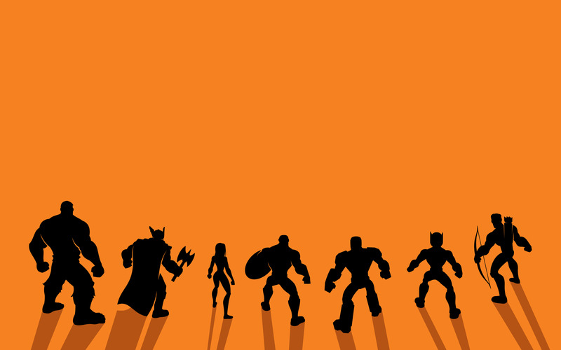 Super Team Back - Illustration #151857 - TemplateMonster