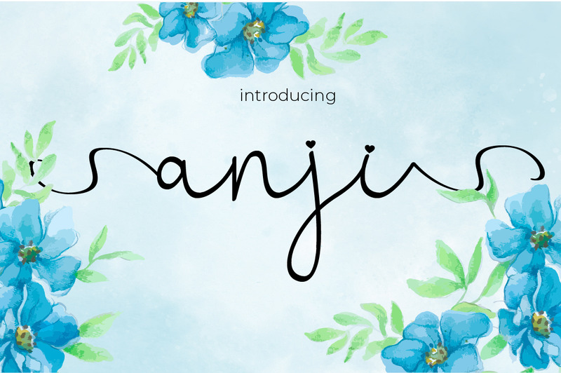 Anji Font #121925 - TemplateMonster