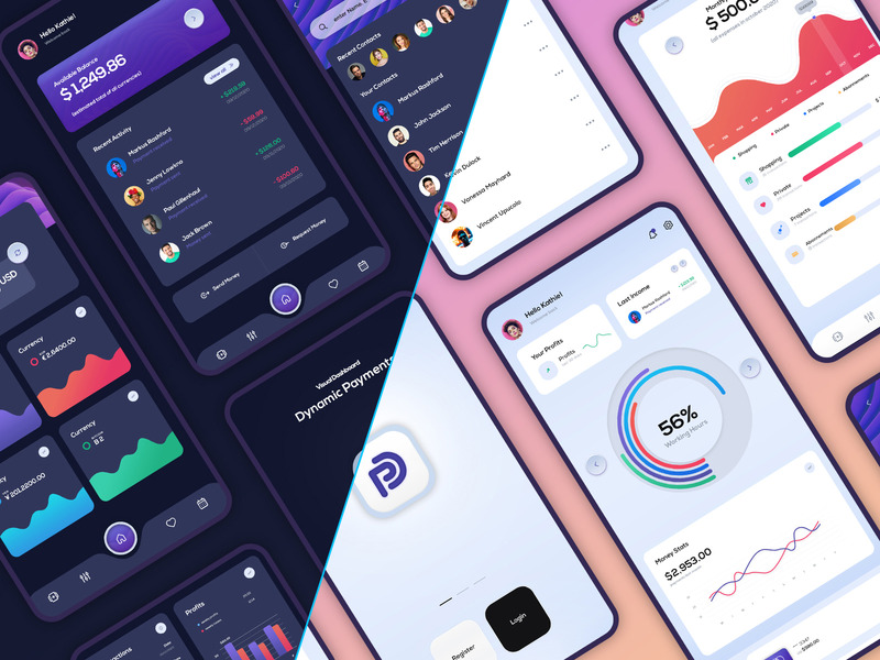 Dynamic Payments UI Kit #123339 - TemplateMonster