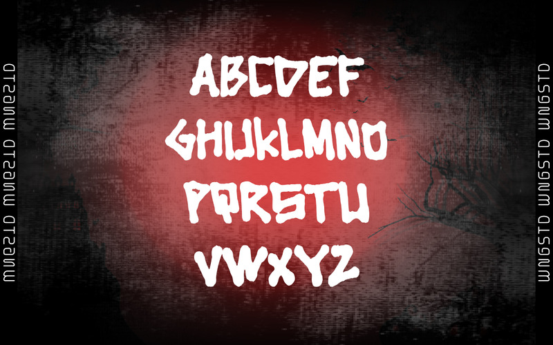 Cingire - Hand Drawn Scary Typeface Font - TemplateMonster