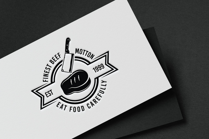 Finest-Beef-Motton Logo Template #124080 - TemplateMonster