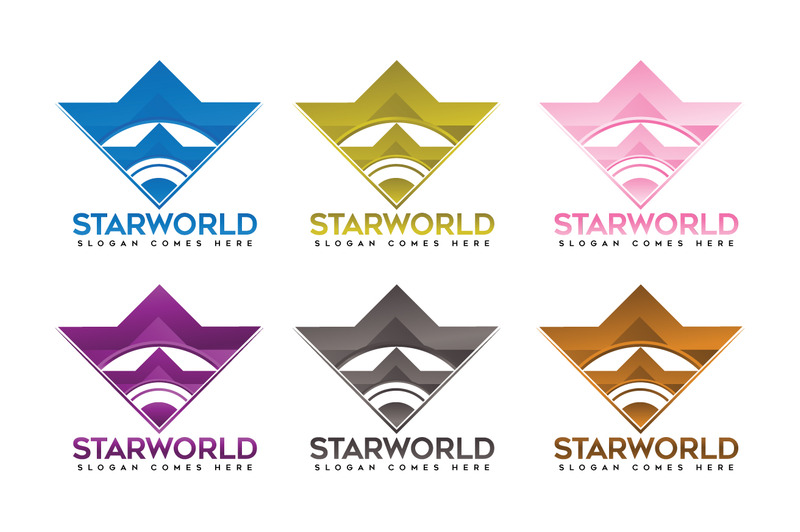 Starworld Logo Template #143257 - TemplateMonster