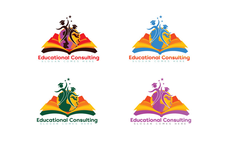 Educational-Consulting Logo Template - TemplateMonster