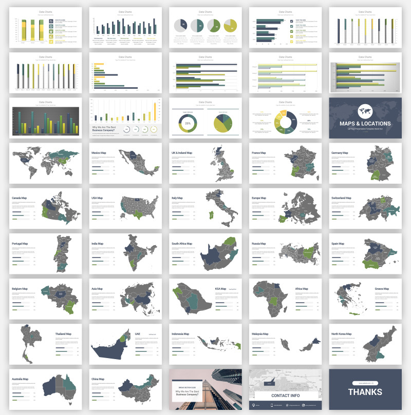 Power Edge PowerPoint Presentation Template - TemplateMonster