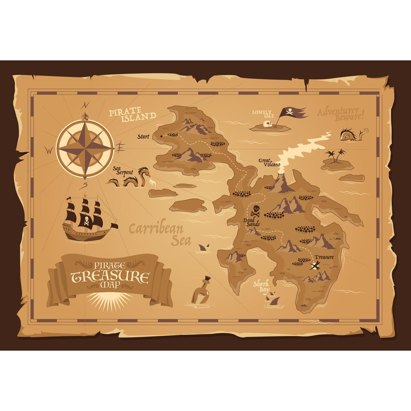 Pirate Map 210251813 Vector Illustration Concept