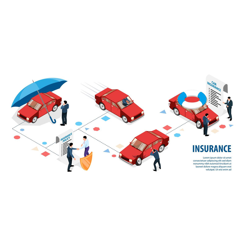 Isolated Insurance Infographics 201210504 Vector Illustration Concept