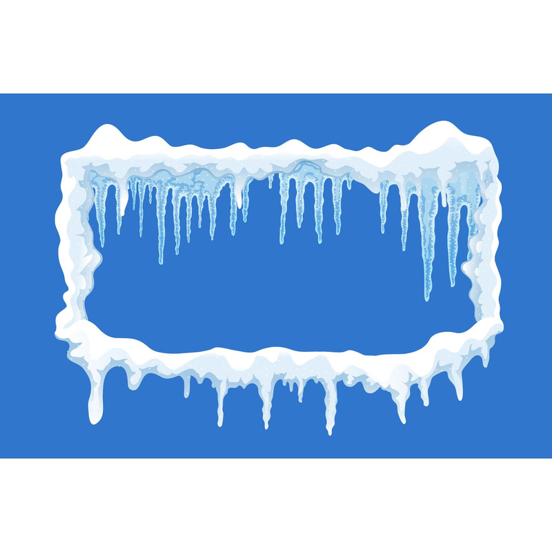 Ice Frame Vector