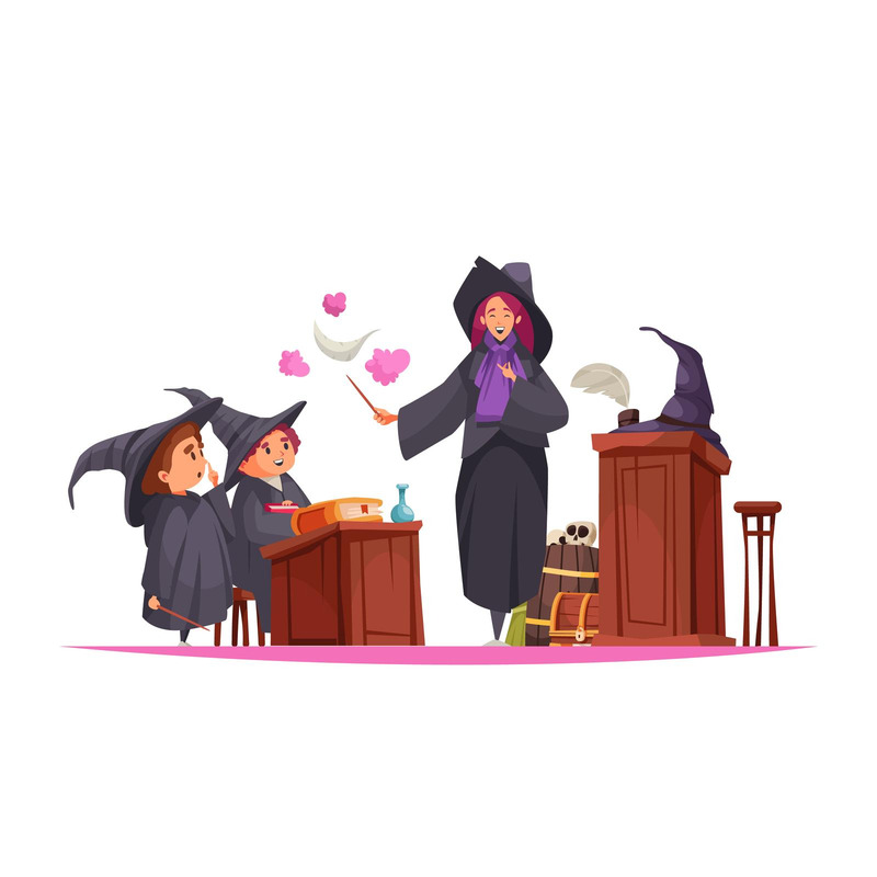 Magic School 201112613 Vector Illustration Concept