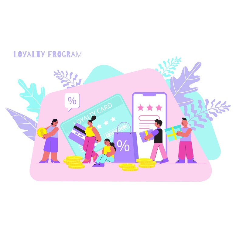 Loyalty Program Flat-01 200350644 Vector Illustration Concept