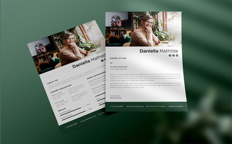 Daniella Mathilda - CV Resume Template - TemplateMonster