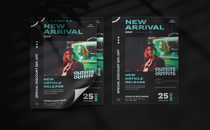New Arrival - Flyer Template #192833 - TemplateMonster