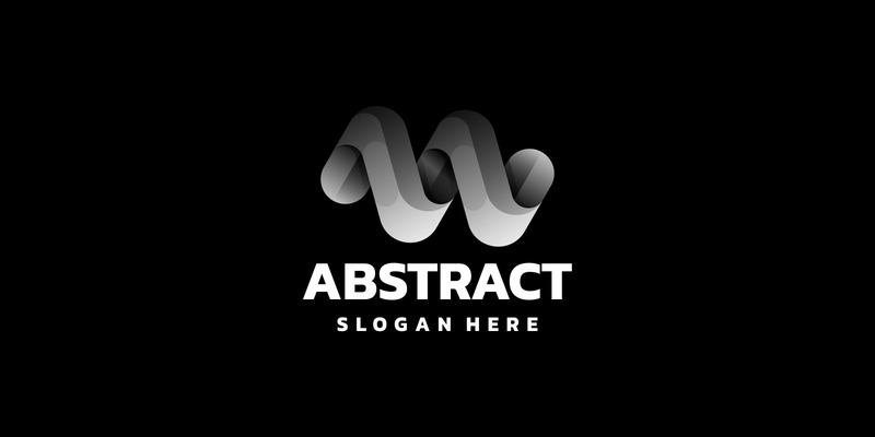 Abstract Flow Gradient Logo #237381 - TemplateMonster