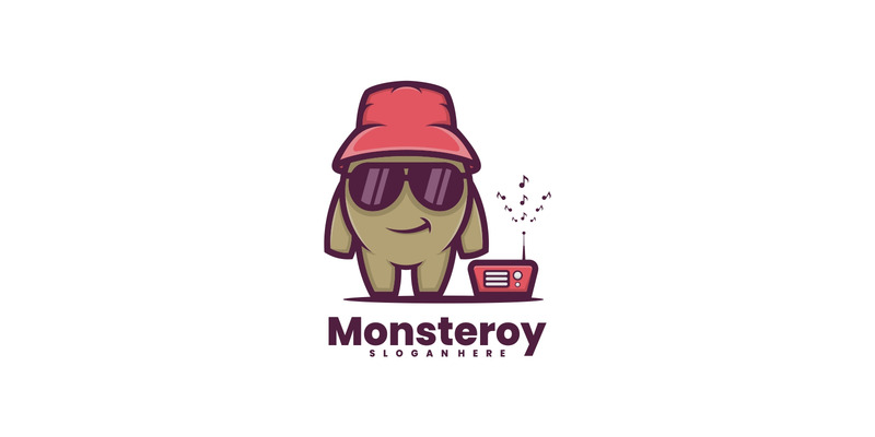 Monster Cartoon Logo Design #271744 - TemplateMonster