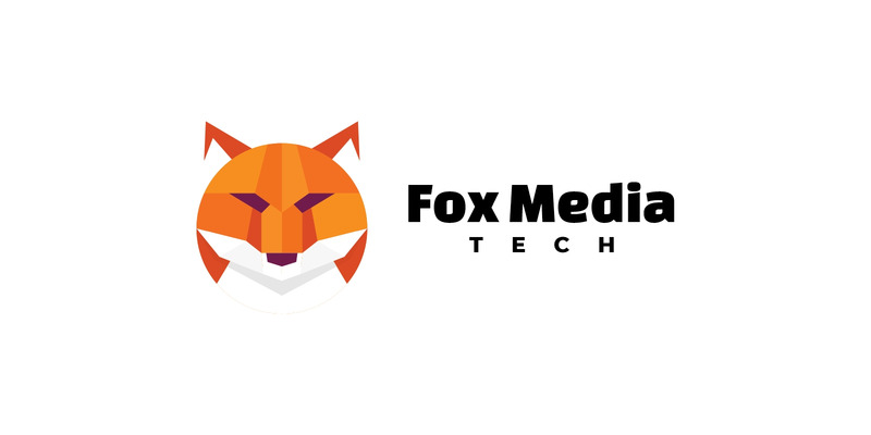 Fox Media Color Logo Style #219395 - TemplateMonster
