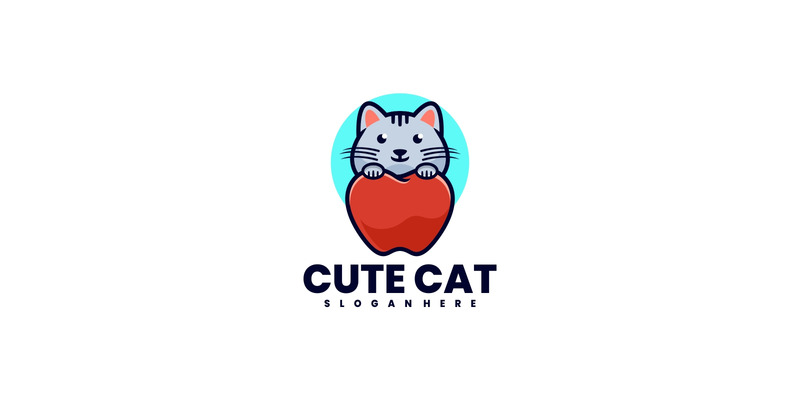 Macska Logo Angry Black Cat – Poszter Vagy Falikép | Europosters