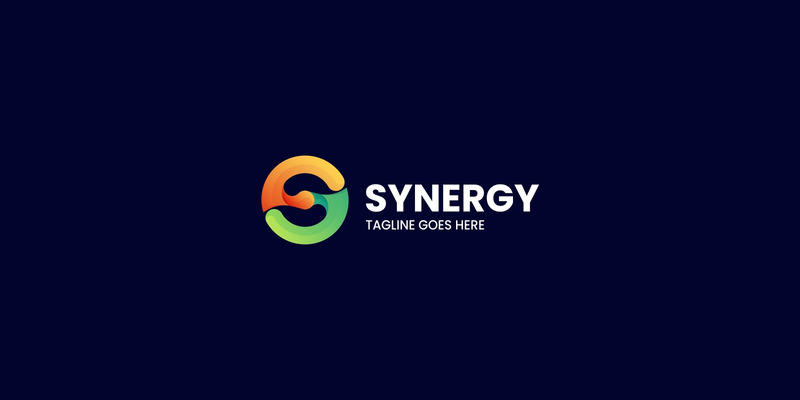 Synergy Colorful Logo Style #310782 - TemplateMonster