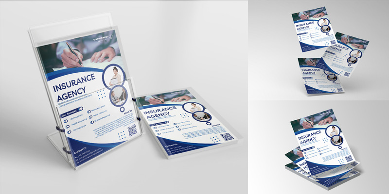 Insurance Company Flyer Template #313221 - TemplateMonster