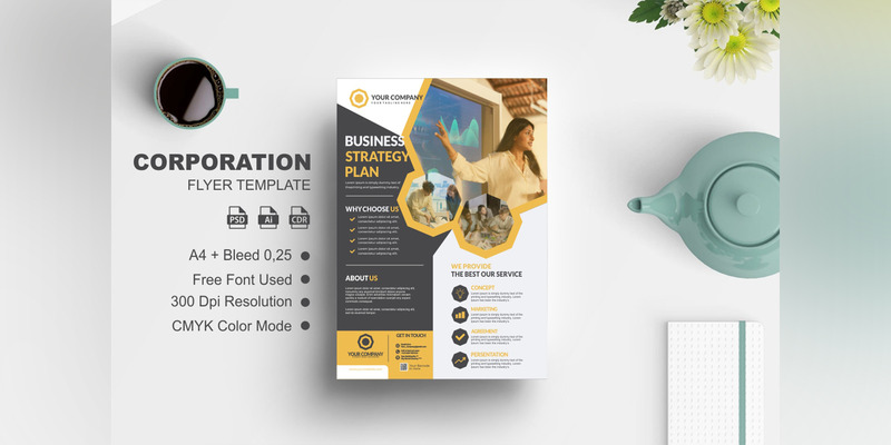 Business Strategy Plan Flyer #276269 - TemplateMonster