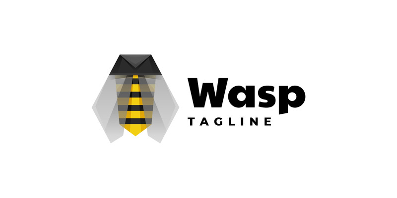 Wasp Simple Logo Template #223048 - TemplateMonster