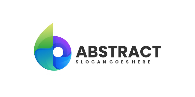 Abstract Color Gradient Logo Style 1 - TemplateMonster