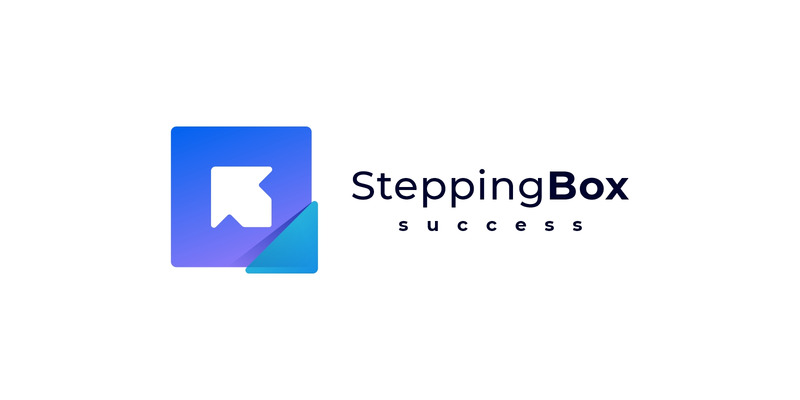 Stepping Box Gradient Logo Style #219624 - TemplateMonster