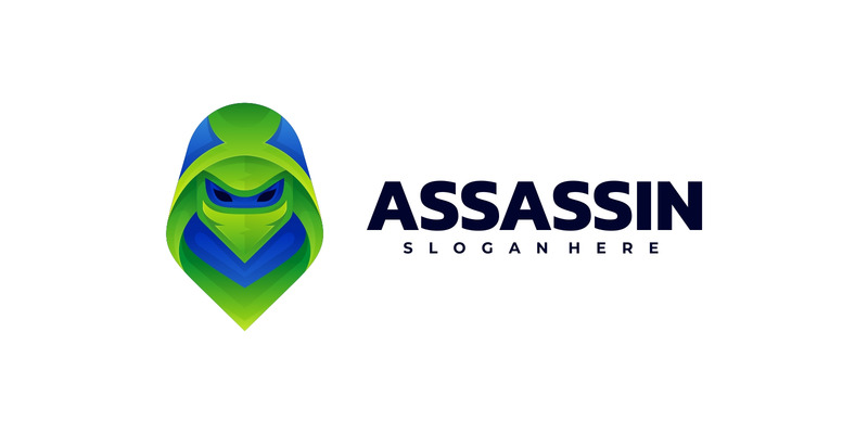 Assassin Gradient Logo Style #192109 - TemplateMonster
