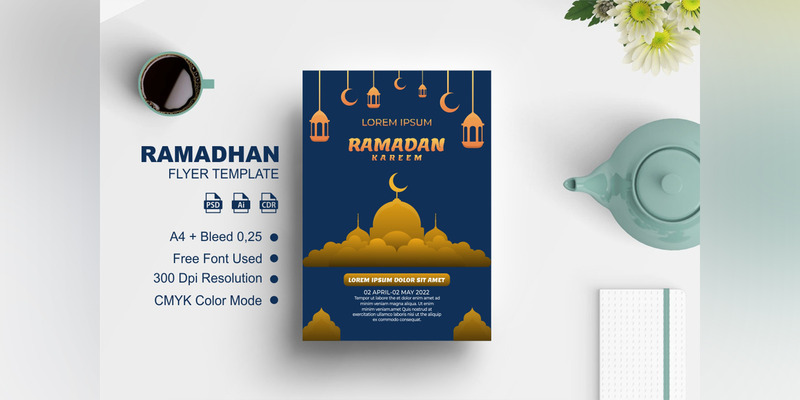 Ramadan Flyer Design Template #277619 - TemplateMonster