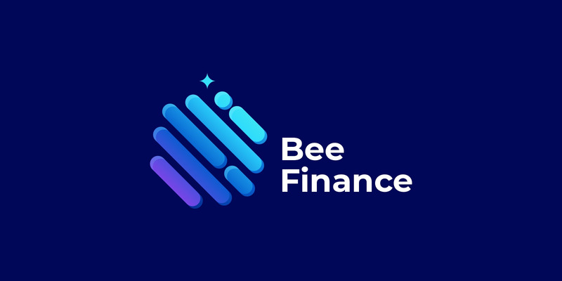 Bee Finance Gradient Logo #226229 - TemplateMonster