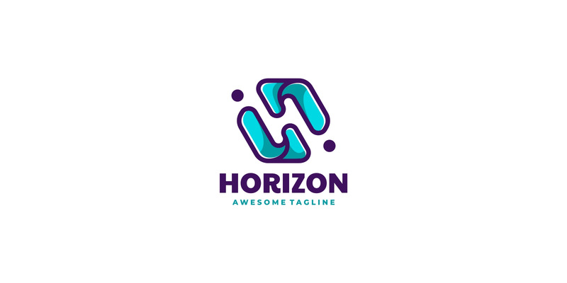 Horizon Simple Logo Style #224574 - TemplateMonster