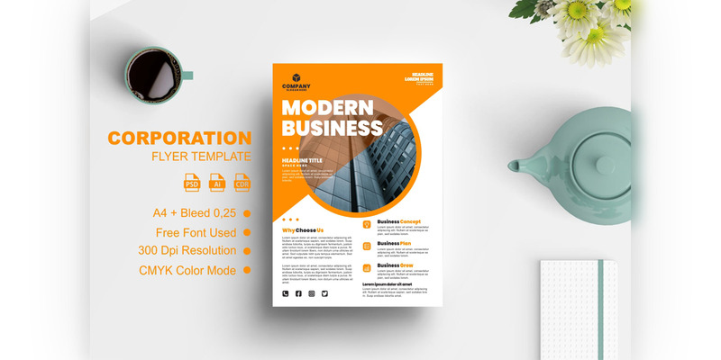 Modern Creative Business Flyer Design - TemplateMonster