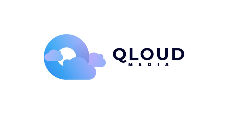 Letter Cloud Gradient Logo #217885 - TemplateMonster